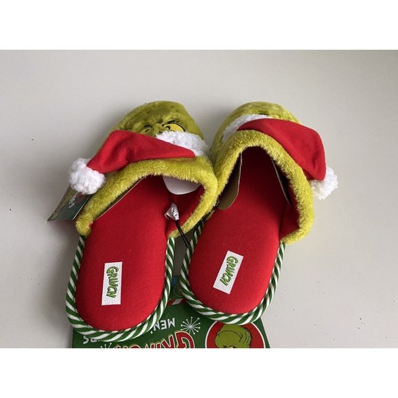 Dr. Seuss | Shoes | How The Grinch Stole Christmas Holiday Slippers ...